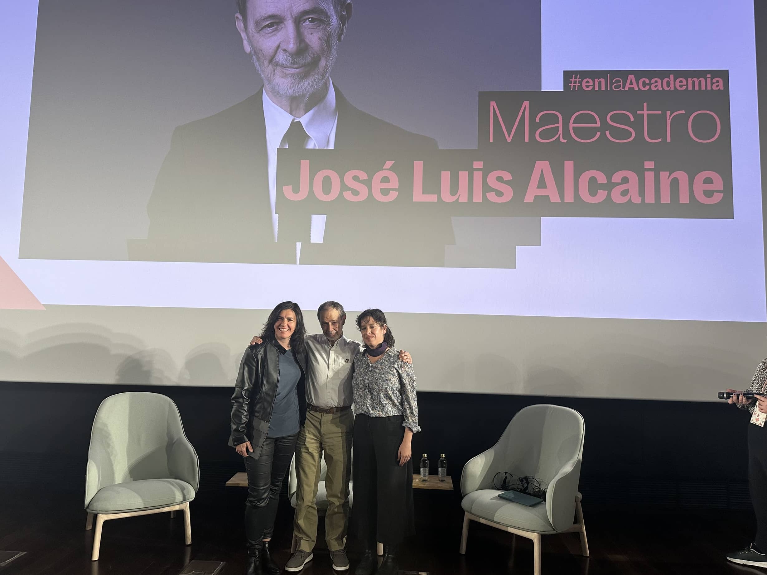 El Maestro Alcaine, en la Academia de Cine - Camera&Light Magazine