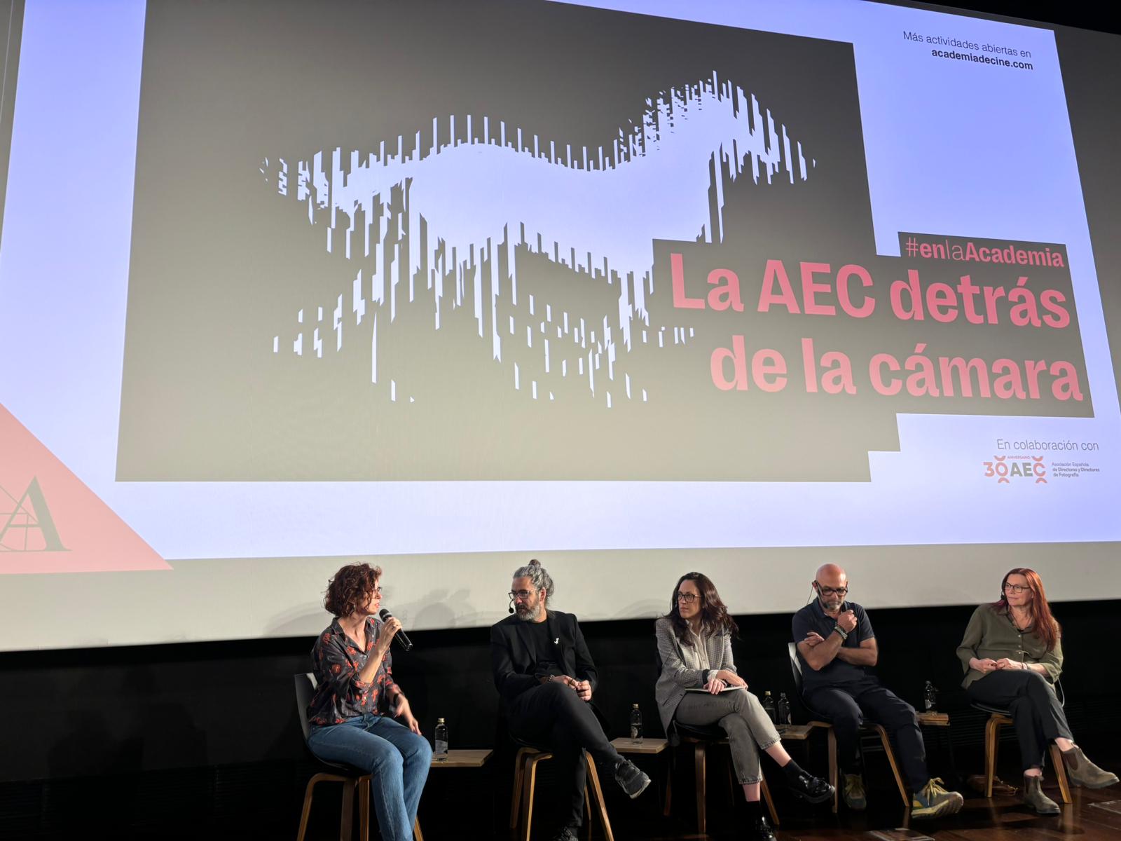 Presentación en la Academia de Cine del libro 'La AEC detrás de la cámara' - Camera&Light Magazine